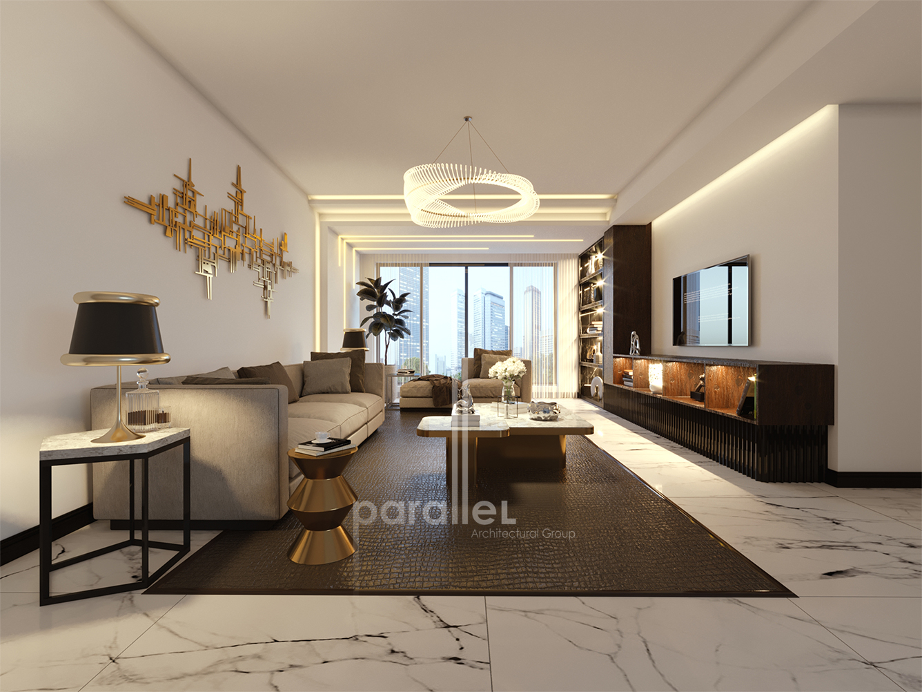 Negin Residence Interior Design – Parallel Architects